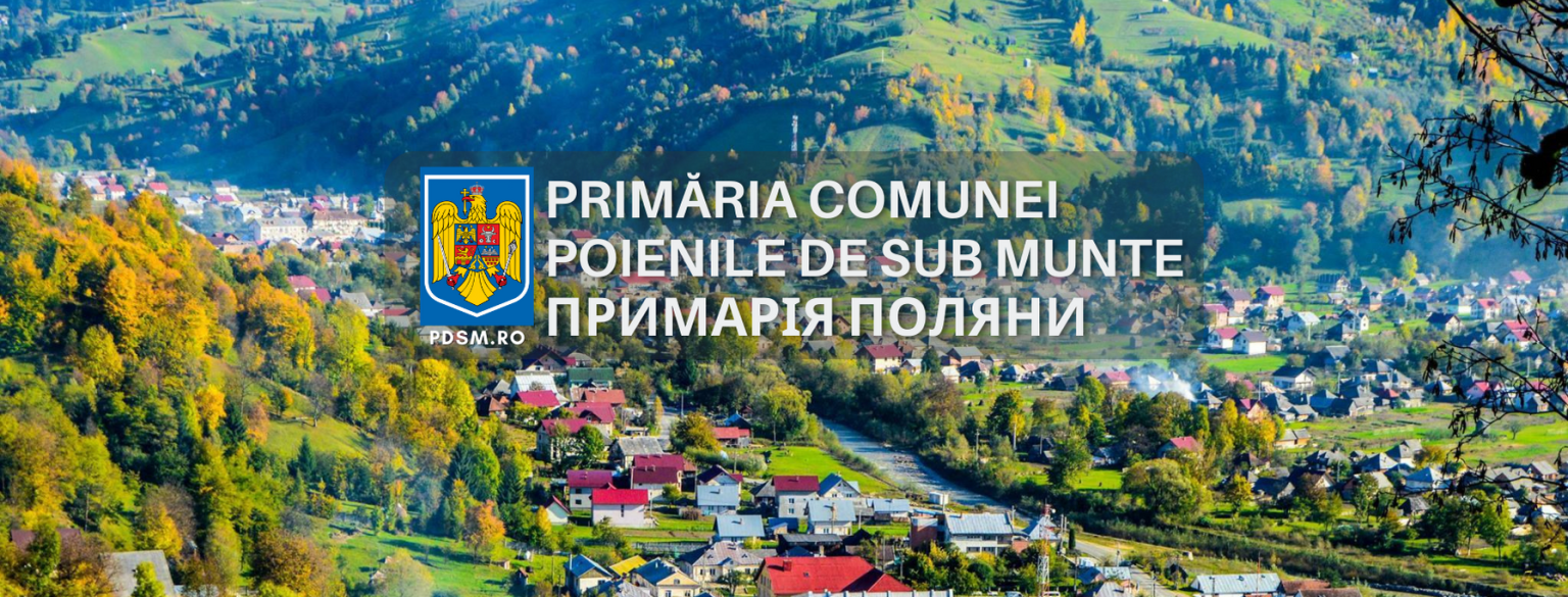 FORMULARE TIP – Primăria Poienile de sub Munte